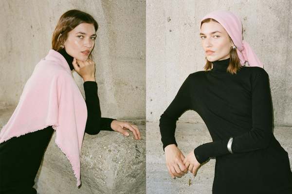 Gil Rodriguez Tricot x Gil Rodriguez Cashmere Bandana | Garmentory