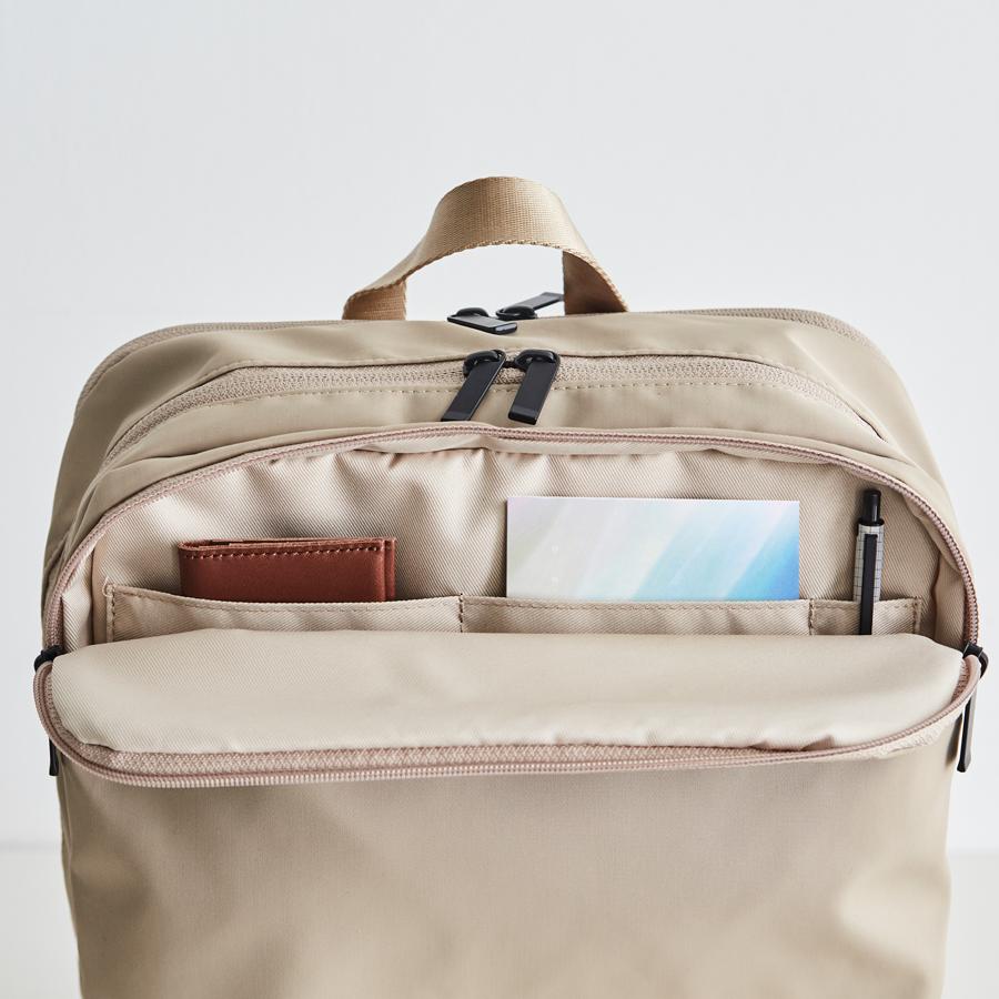 Poketo Simple Backpack - Beige | Garmentory