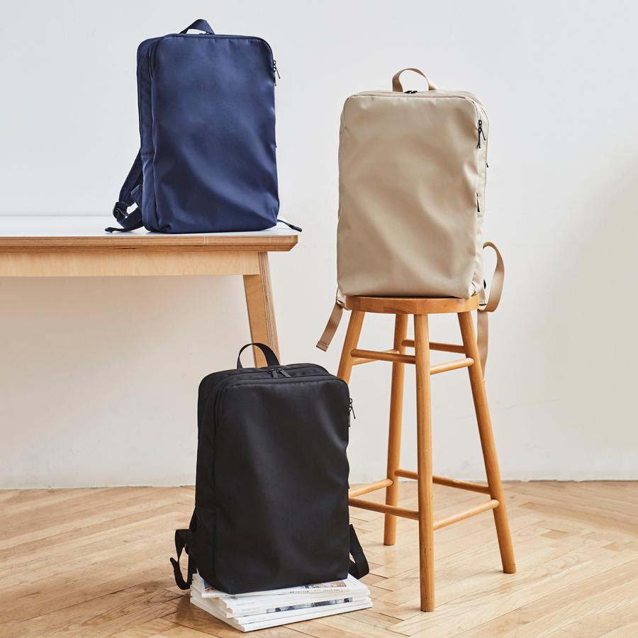Poketo Simple Backpack - Beige | Garmentory