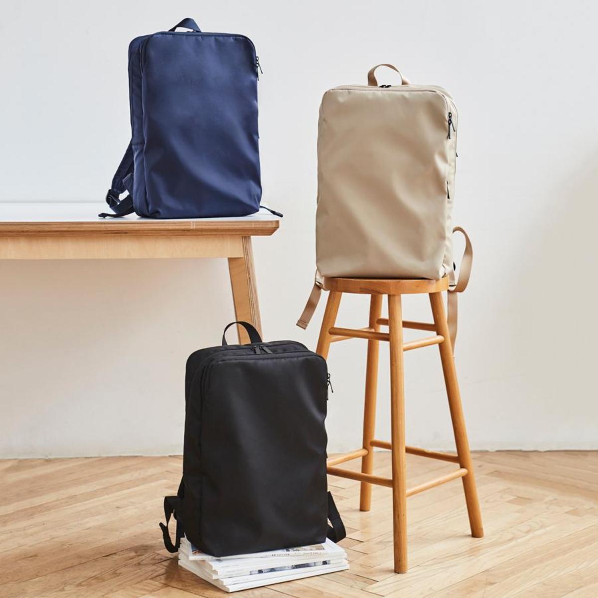 Poketo Simple Backpack - Beige | Garmentory