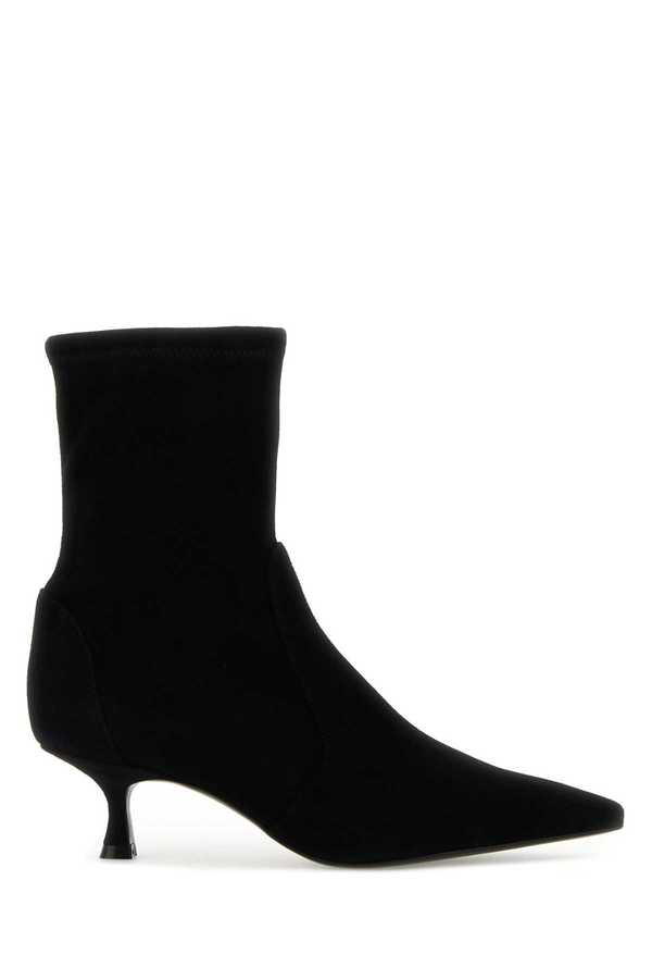 Stuart Weitzman Naomi 50 Ankle Boots - Black | Garmentory