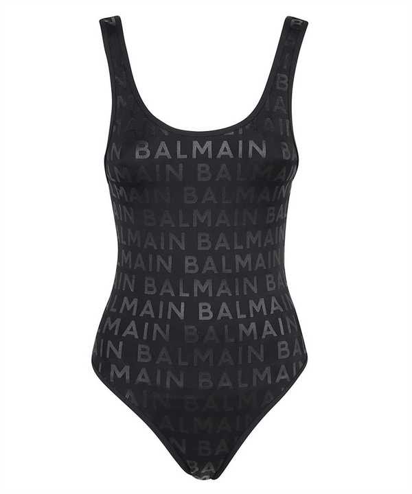 Balmain One-Piece Swimsuit - Black | Garmentory