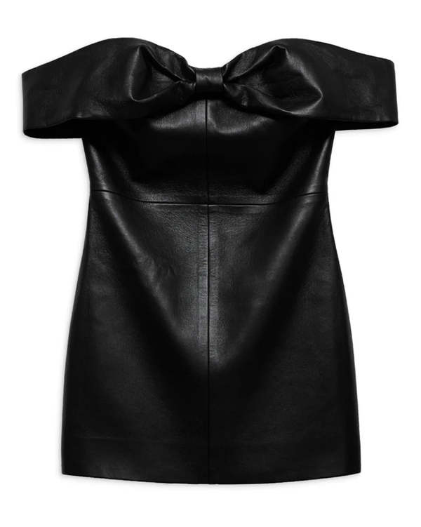 Anine Bing Colleen Mini Dress - Black | Garmentory
