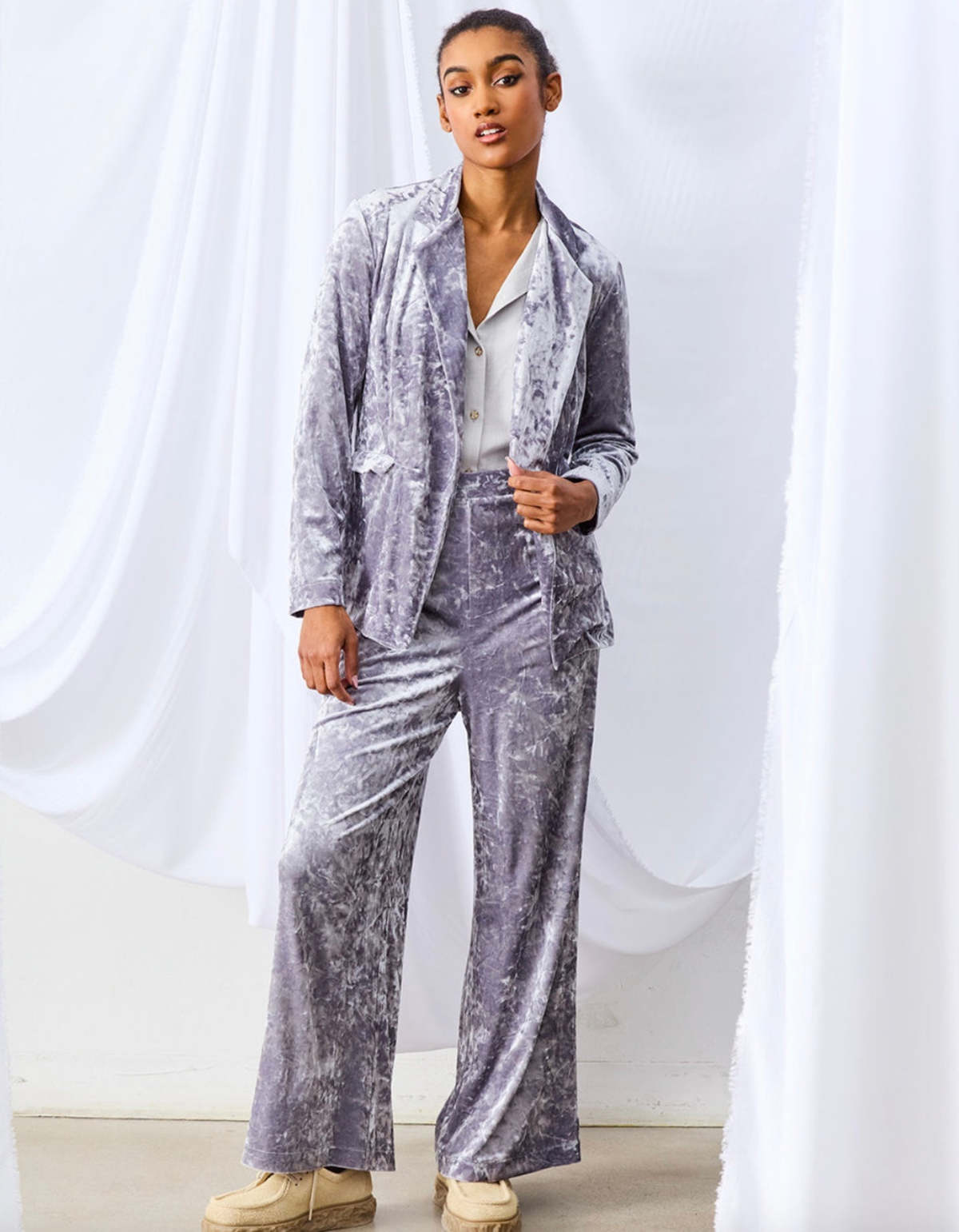 Dagg & Stacey Thomas Pants - Silver | Garmentory