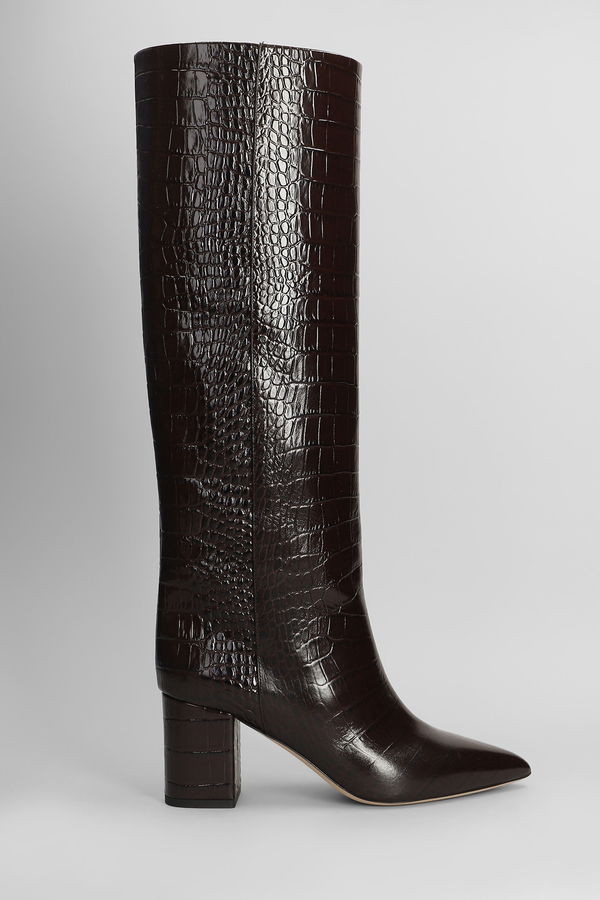 Paris Texas Anja Boot 70 Boots - Dark Brown | Garmentory