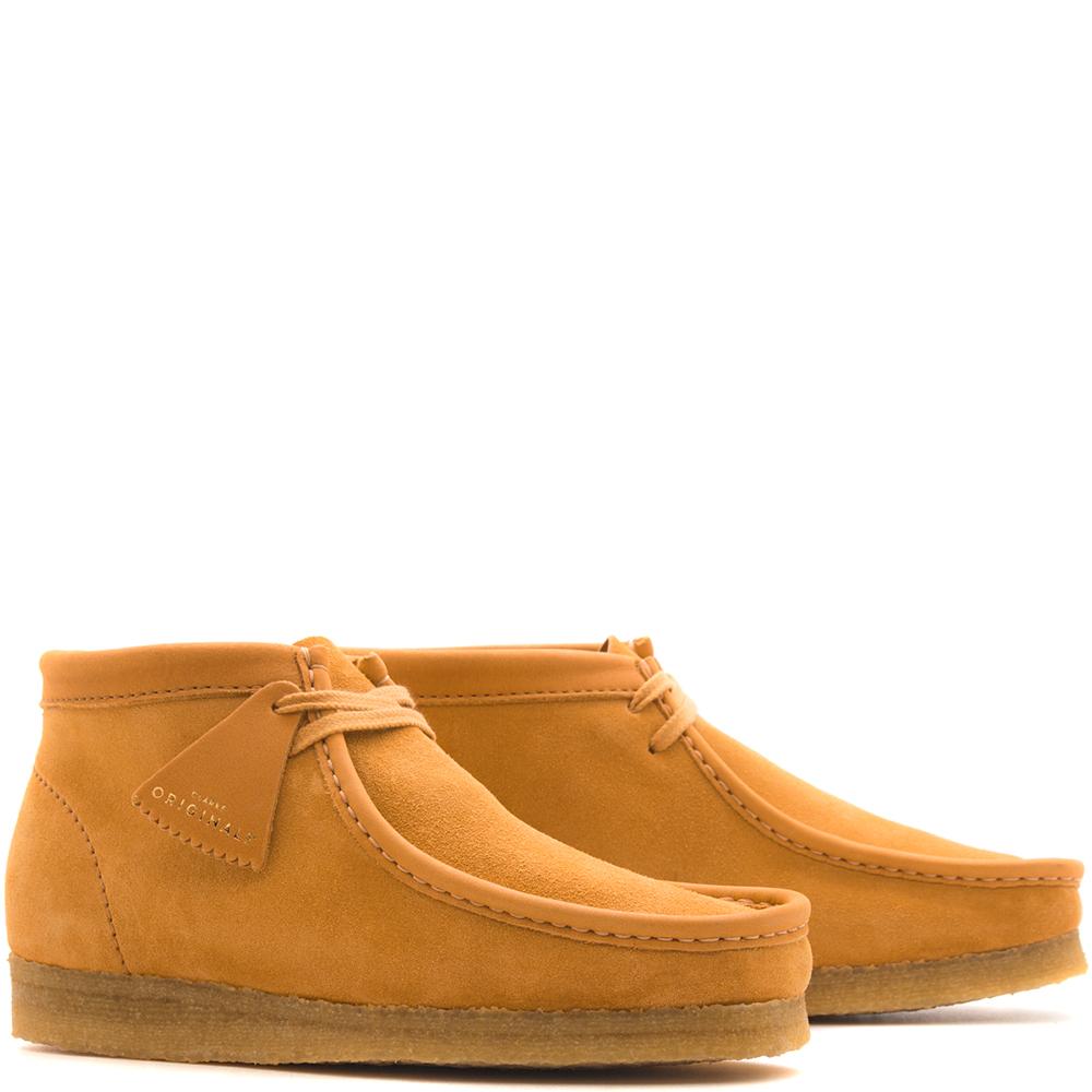 Clarks Originals Clarks Wallabee Boot Made in Italy / Orange | Garmentory