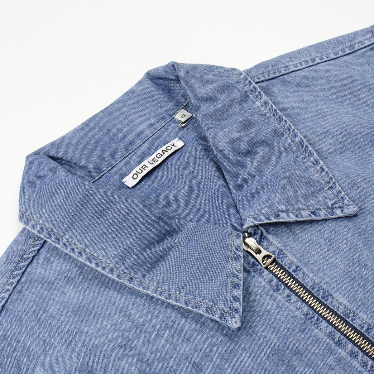 Our Legacy Drip Shirt - Washed Denim | Garmentory