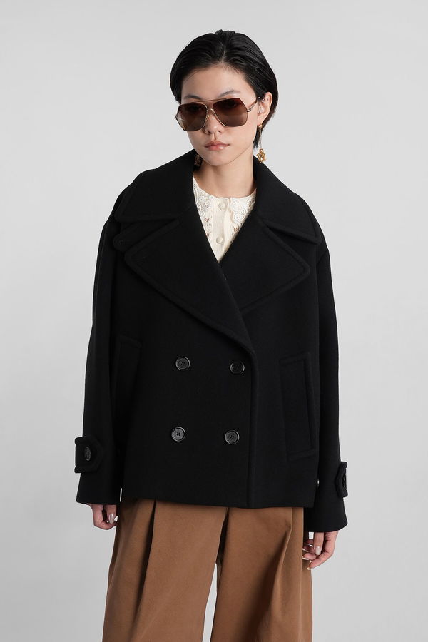 Chloé Chlo Coat - Black | Garmentory