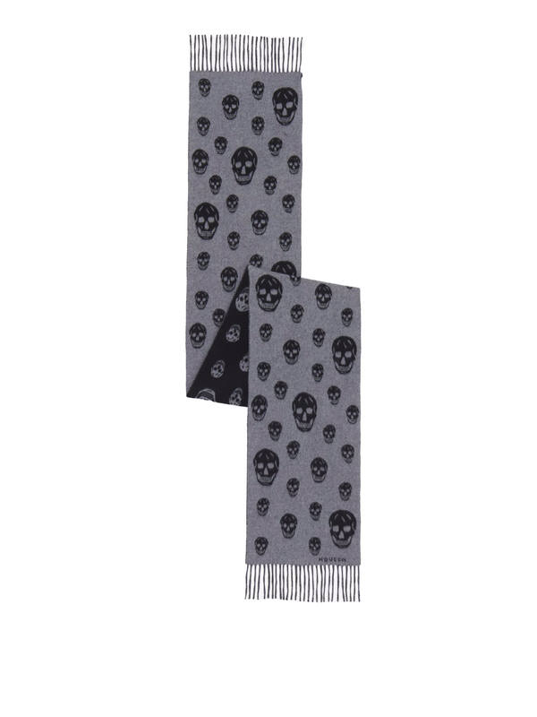 Alexander McQueen Scarf - Graphite Black | Garmentory
