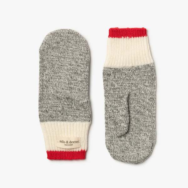 MILO & DEXTER Simple Wool Mitten | Garmentory