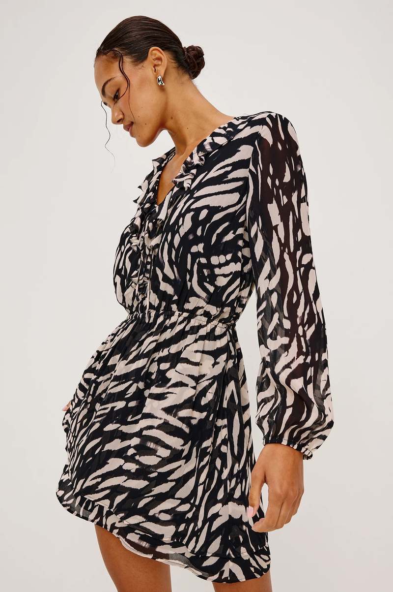 Rails Lucresia Dress - Ivory Tiger Stripe | Garmentory