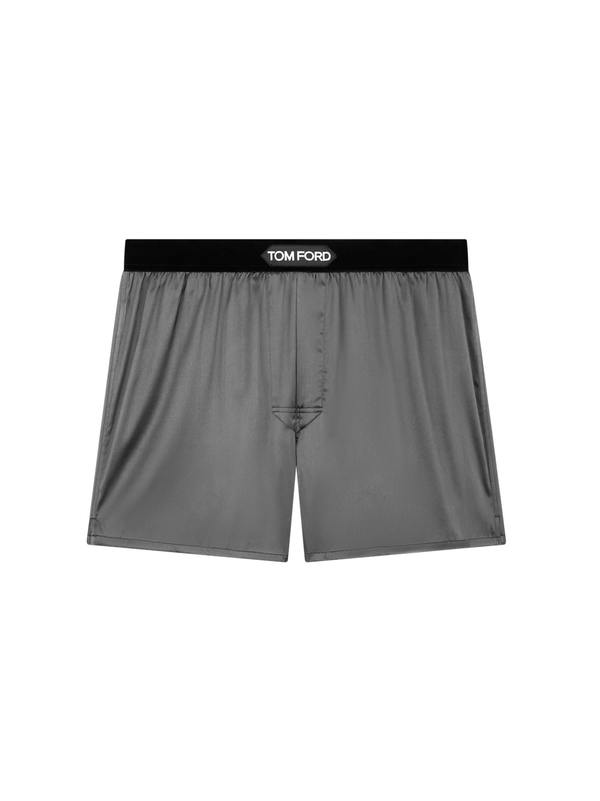Tom Ford Silk Boxer - Iron Grey | Garmentory