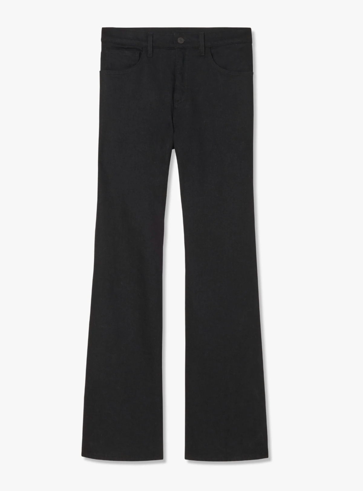 Nili Lotan Celia Jean Mid-Rise Stretch Flare Denim Jeans | Garmentory