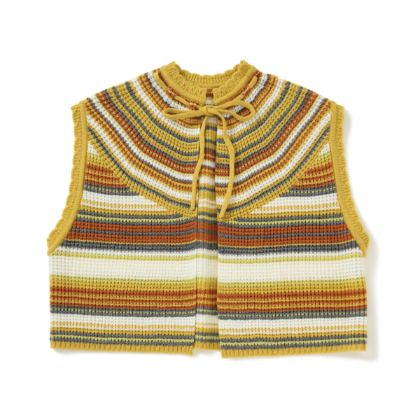 Beams Boy Multi Stripe Vest | Garmentory