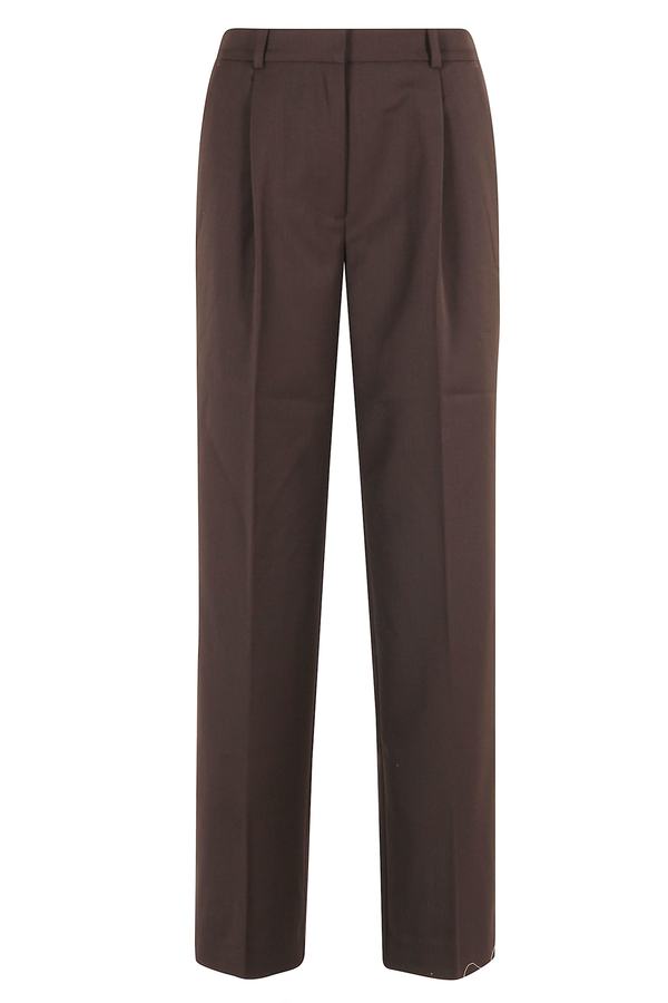 Anine Bing Trent Trouser - Dark Brown | Garmentory
