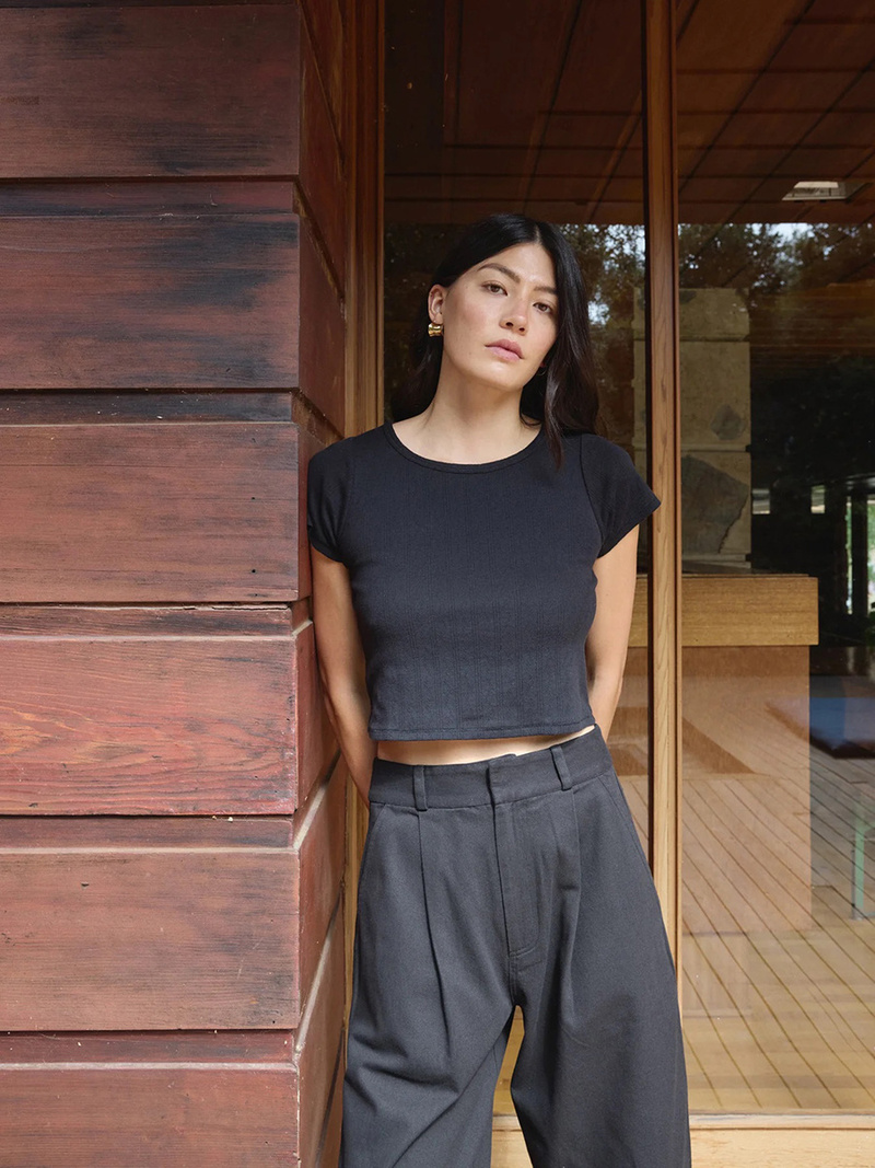 First Rite Ana Crop Trousers | Garmentory