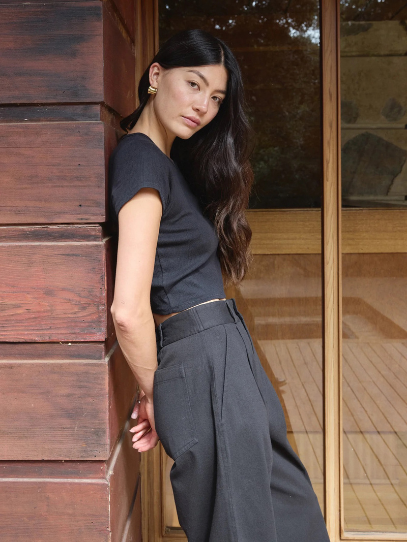First Rite Ana Crop Trousers | Garmentory