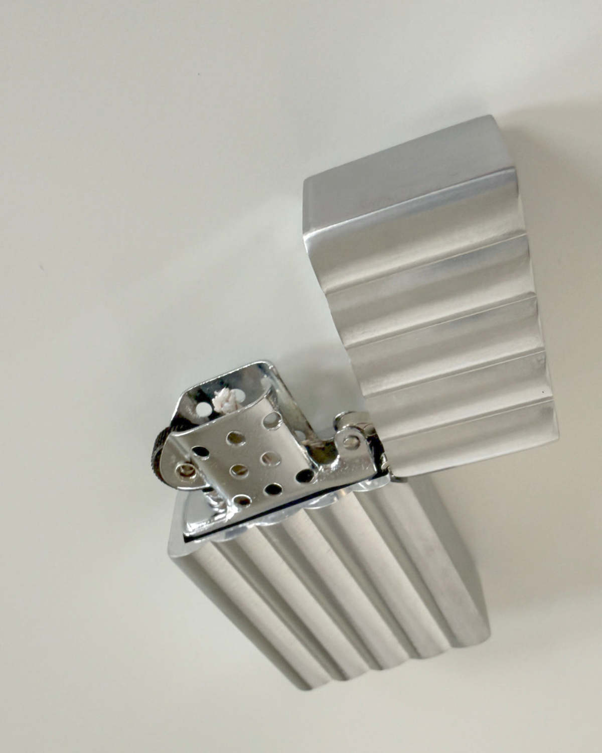 Tsubota Pearl Hard-edge Lighter in Aluminum Wave Lighter | Garmentory