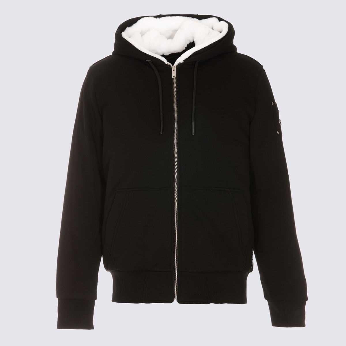 MOOSE KNUCKLES Cotton Blend Casual Jacket - Black | Garmentory