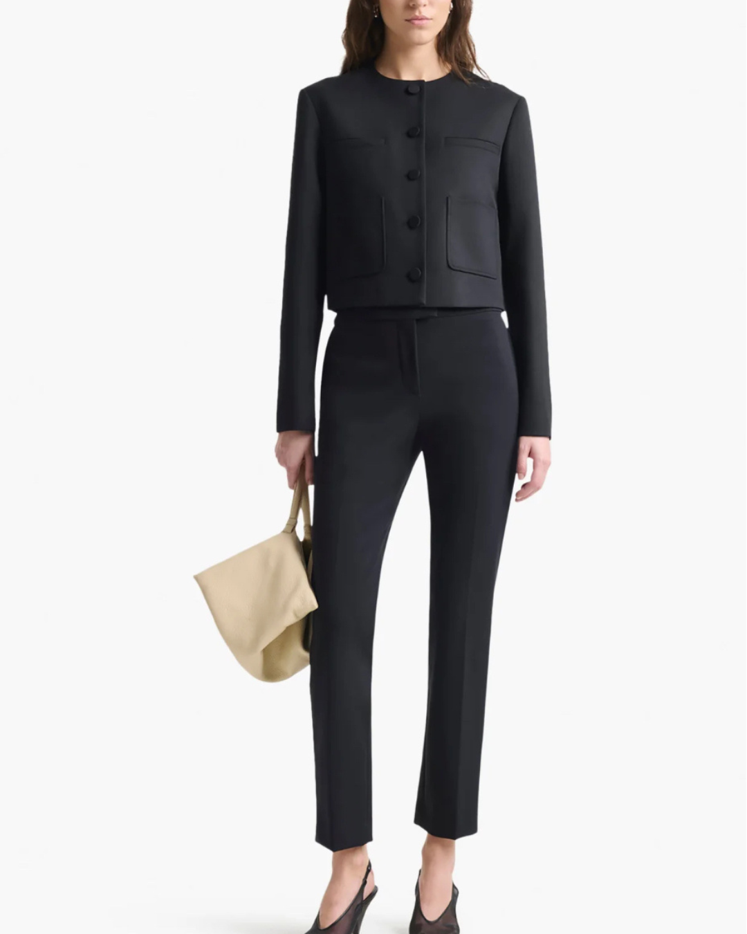Altuzarra Todd Pant Pants - Black | Garmentory