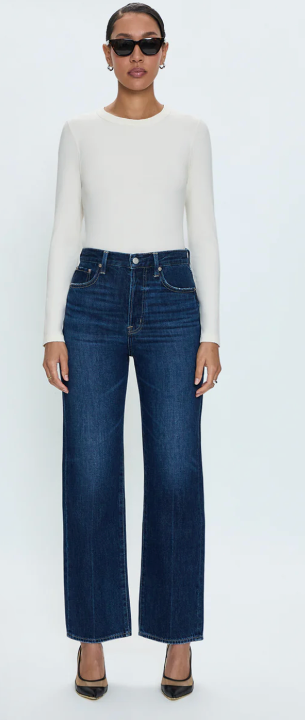Pistola Cassie Super High Rise Straight Jeans | Garmentory
