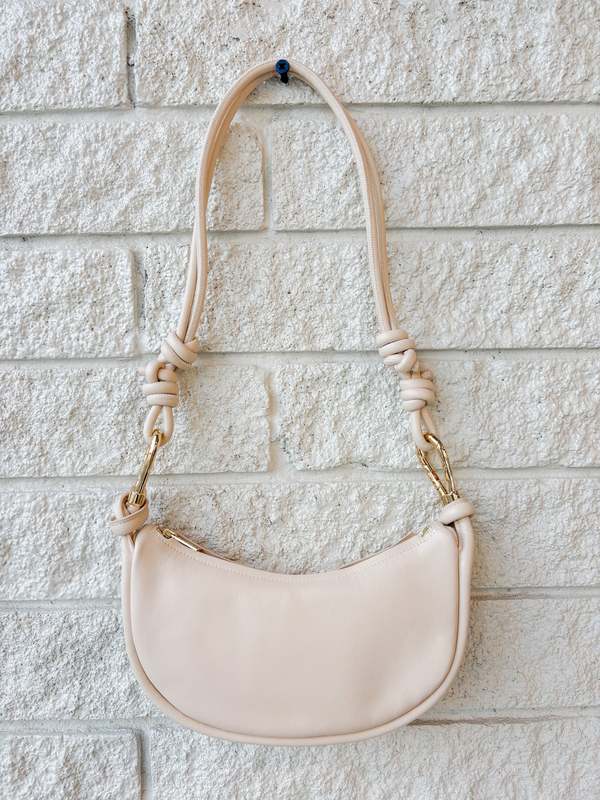 Jonathan Simkhai Avery Leather Crossbody Bag - Cream | Garmentory