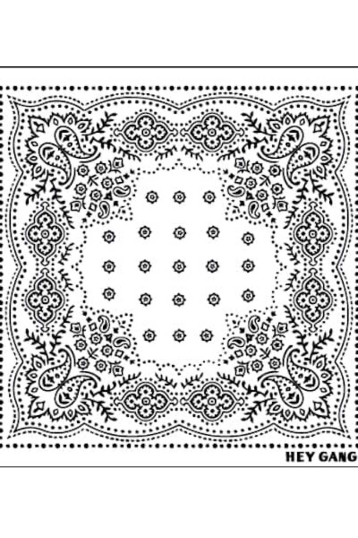 Hey Gang Bandana - White | Garmentory