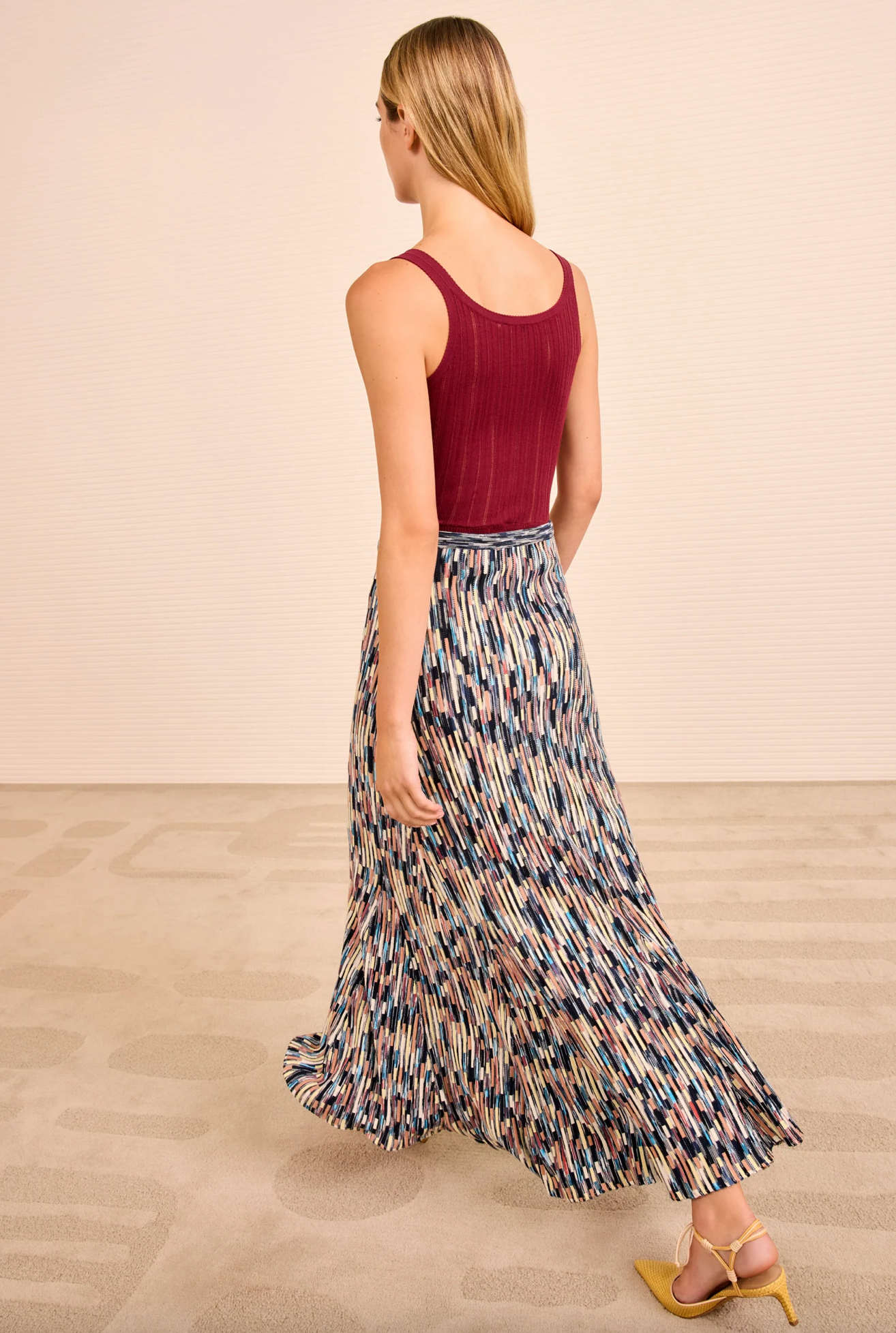 Ulla Johnson Marceline Multicolor Long Skirt Skirt | Garmentory