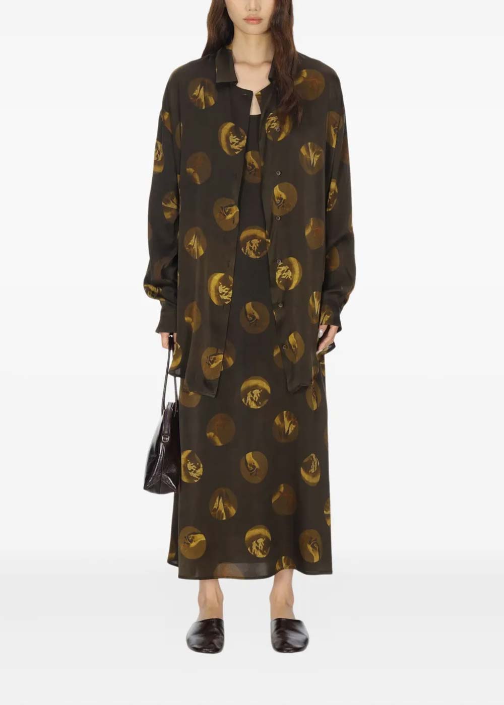 Uma Wang Tyesha Top - Brown/Tan | Garmentory