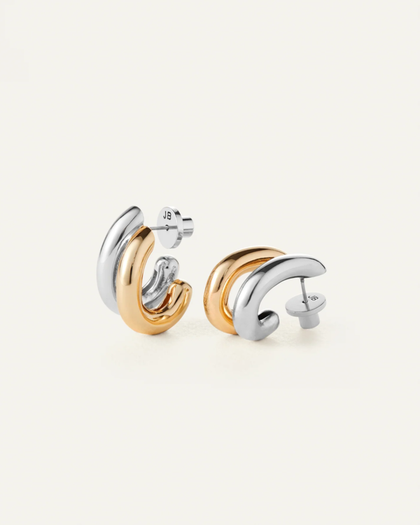 Jenny Bird Florence Earring - Two-Tone | Garmentory