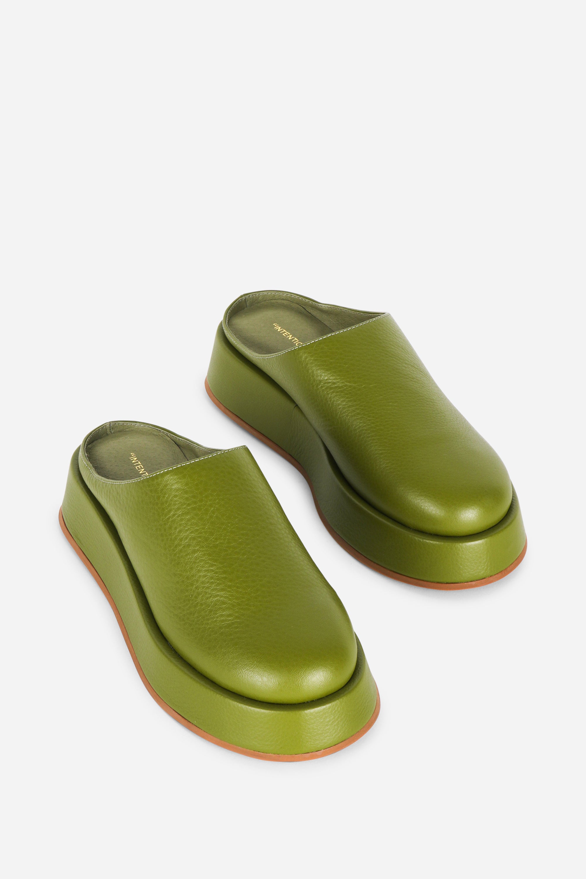 "INTENTIONALLY __________." Risen Platform Mule | Garmentory