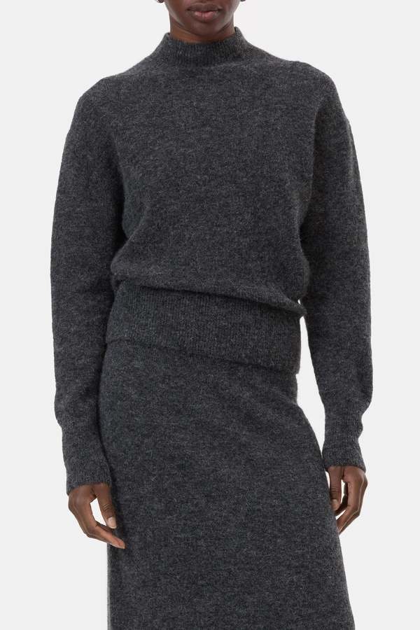 Closed Mock Neck Pullover | Garmentory