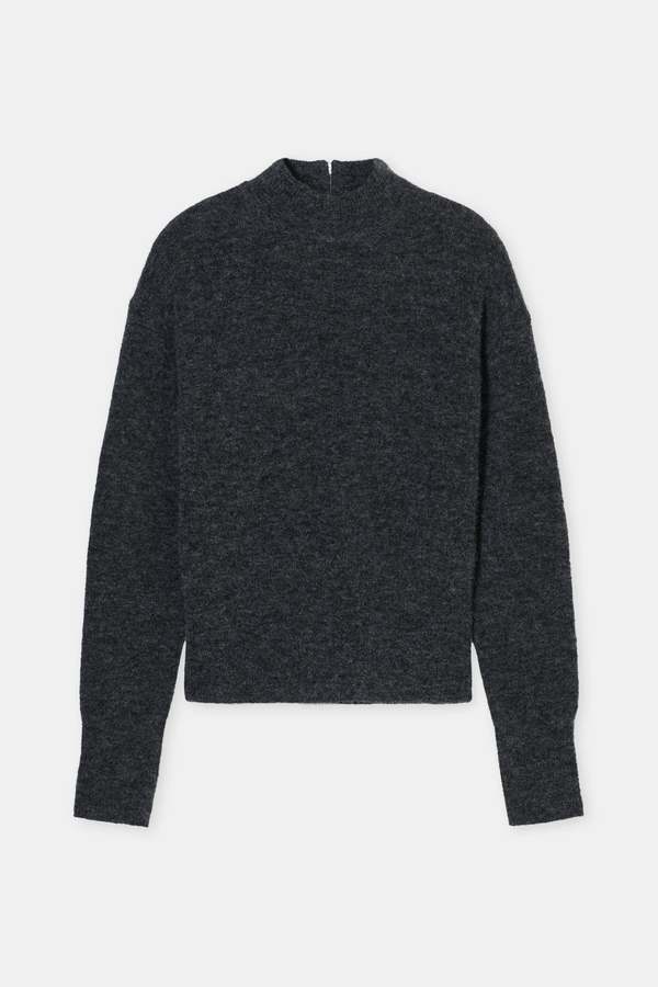 Closed Mock Neck Pullover | Garmentory