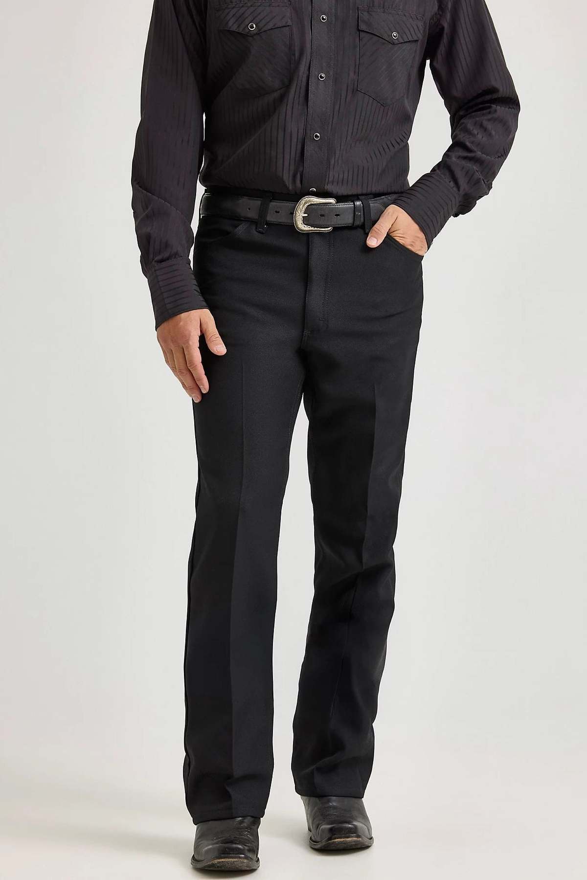 Wrangler Rancher Boot Jeans - Black | Garmentory