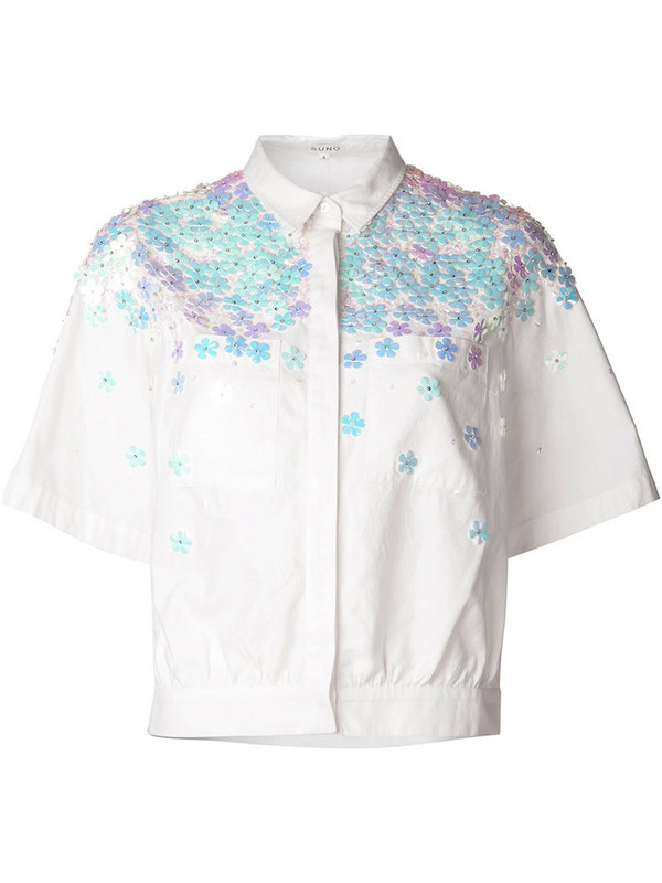 Suno Sequin Mini Top | Garmentory