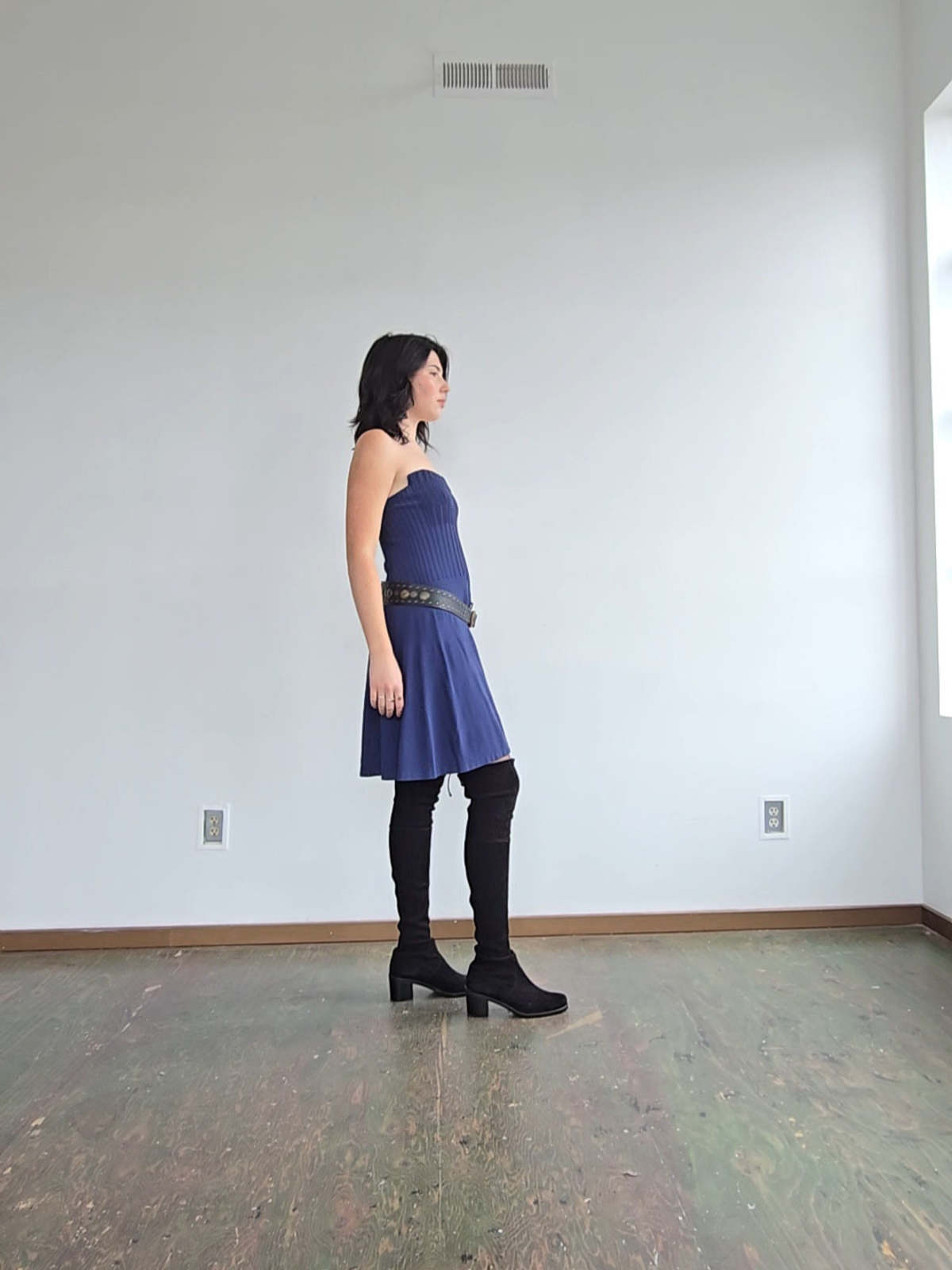 Vintage Italian Leather Coin Hardware Belt | Garmentory