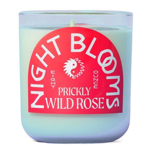 Night Blooms Goods Prickly Wild Rose 8 oz. Candle | Garmentory