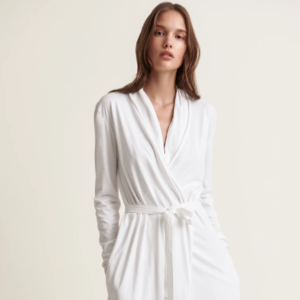 Skin Double Layer Wrap Robe | Garmentory