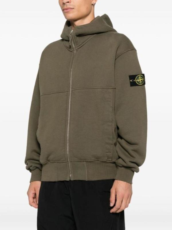 Stone Island Hoodie - Military Green | Garmentory
