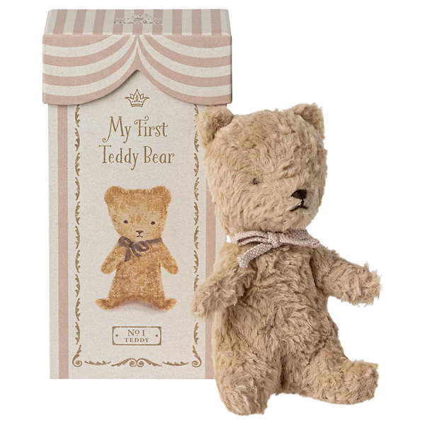 Maileg My First Teddy Soft Toy - Brown | Garmentory
