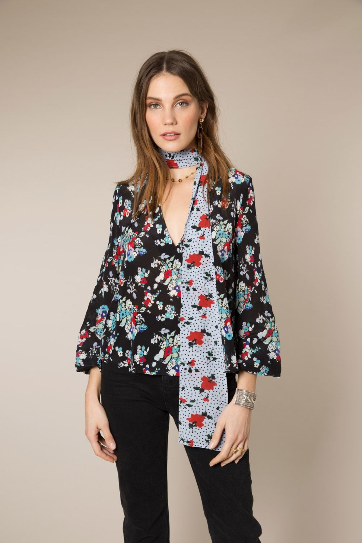 RIXO LONDON RIXO Angie - Bunch Floral | Garmentory