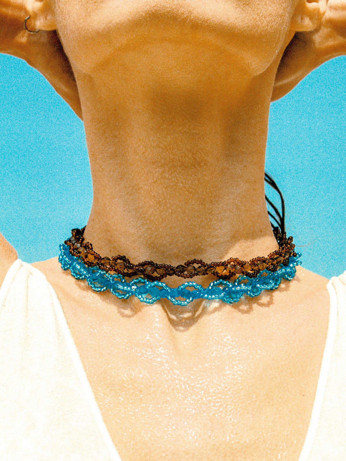 Jacob Ouna Necklace - Brown | Garmentory