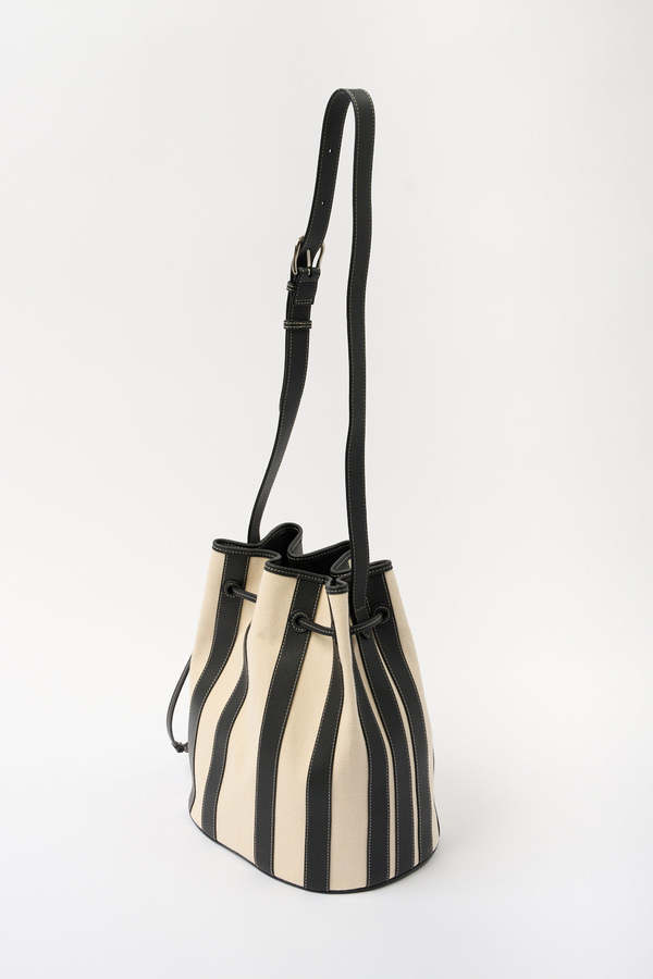Hunting Season The Extra Large Drawstring in Striped Canvas Bag ...