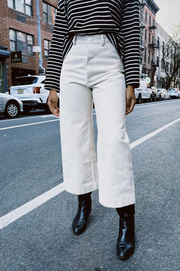 Cloak & Dagger Fisherman Pants - Natural Bull Denim | Garmentory