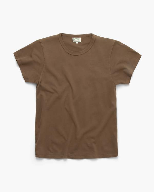 Hey Gang The Crew Tee - Mud | Garmentory