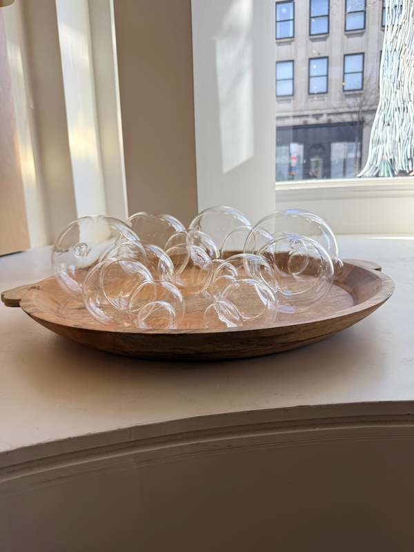 Pivot Round Wood Display Tray (19) | Garmentory