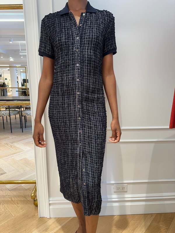 Veronica Beard Barrett Dress - Navy | Garmentory