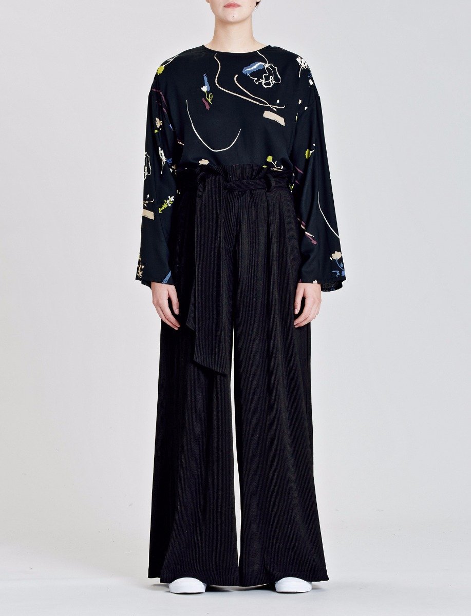 Native Youth Floral Cascade Crop Top | Garmentory