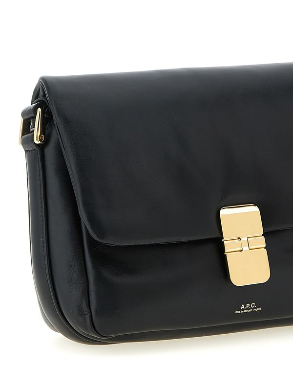 A.P.C. Grace Soft Small Crossbody Bag - Black | Garmentory