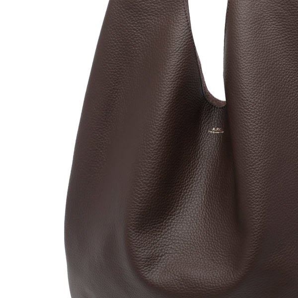 A.P.C. Le Neige Shoulder Bag - Brown | Garmentory